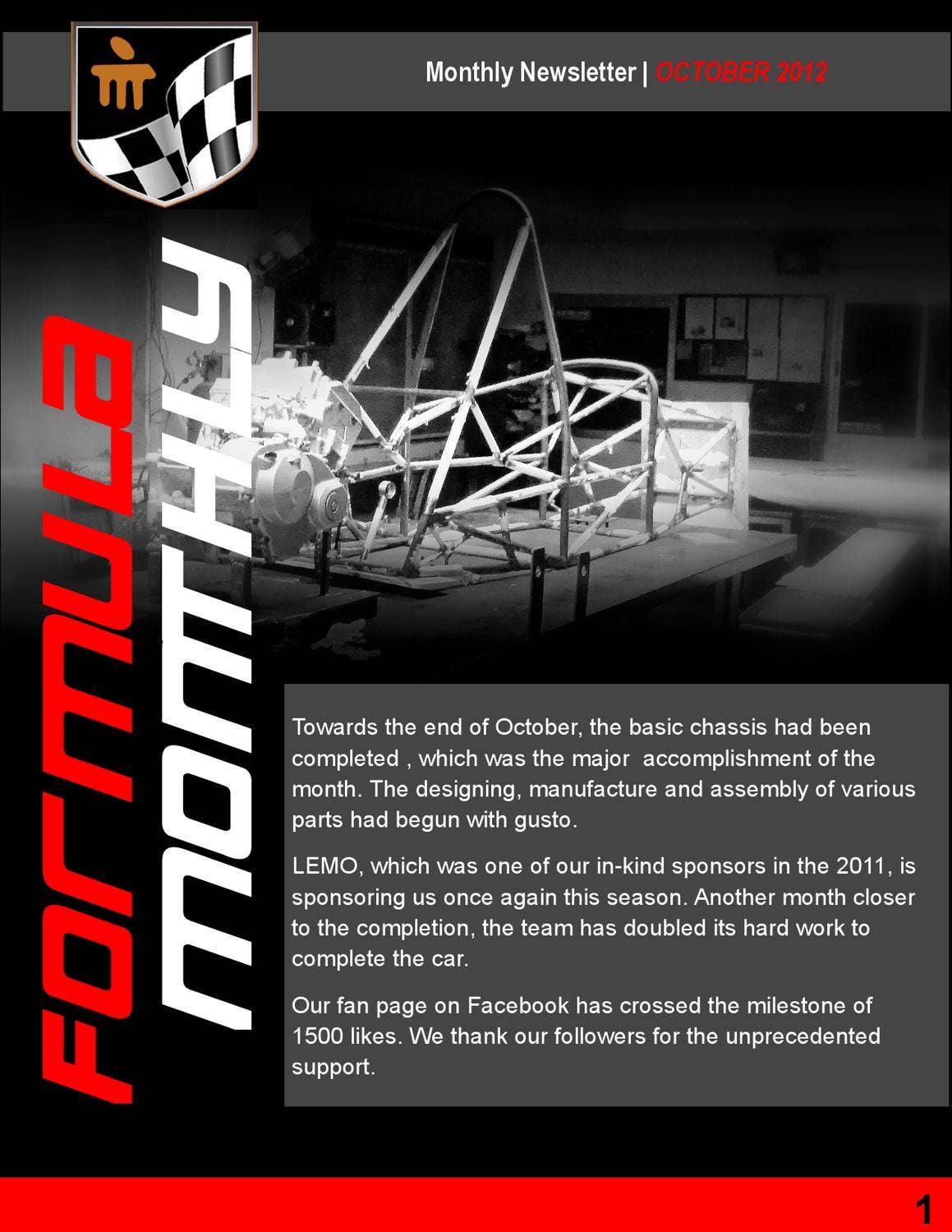 Formula Monthly- October 2012 by Formula Manipal - Issuu