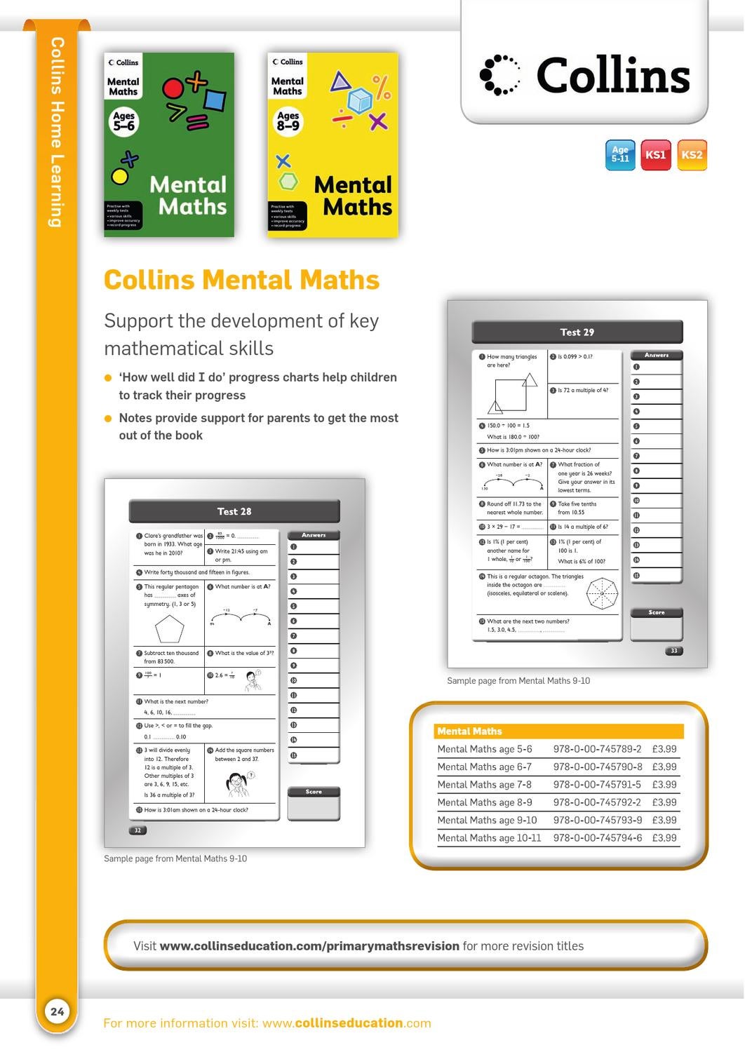 Collins Primary Maths Catalogue 2013 by Collins - Issuu