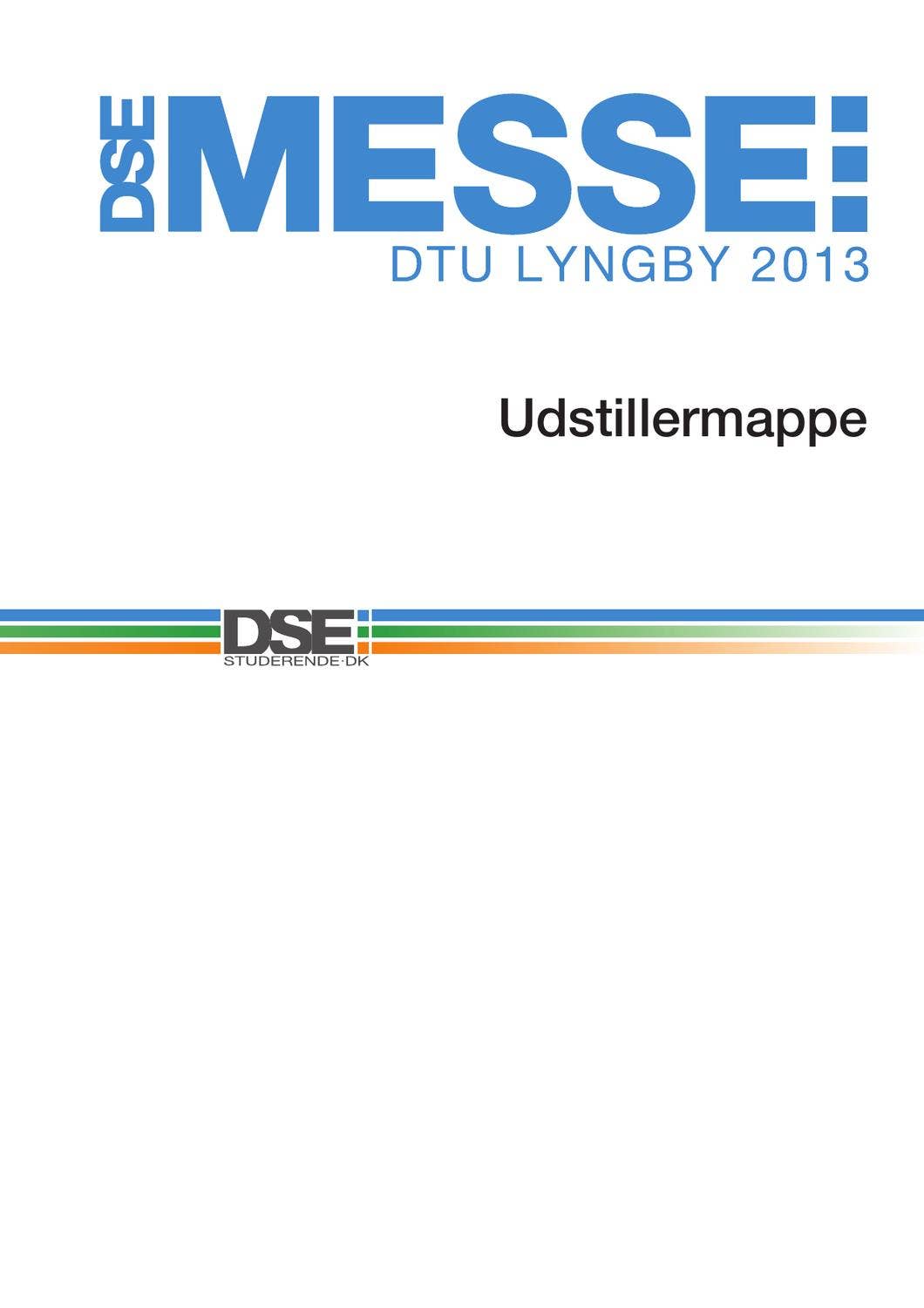 DSE-Messe 2013 - Udstillermappe by De Studerendes Erhvervskontakt - Issuu