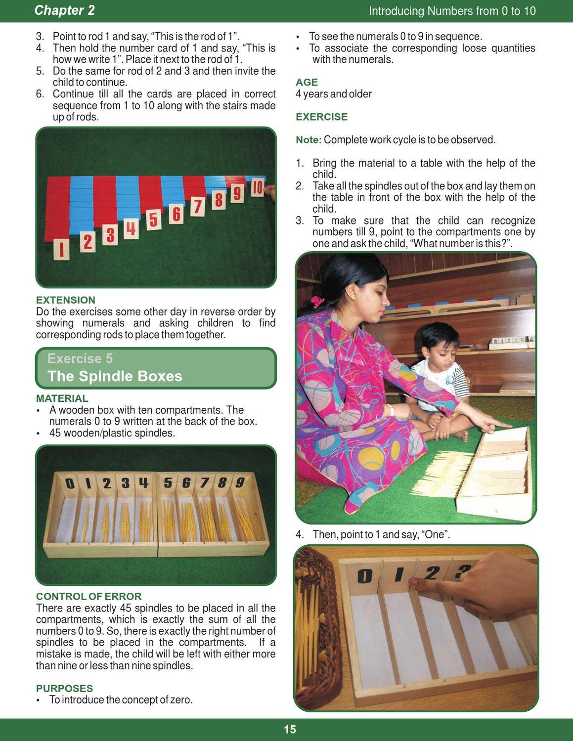 Montessori Math Exercises (3 - 6) Kindergarten Album 2 by Montitute ...