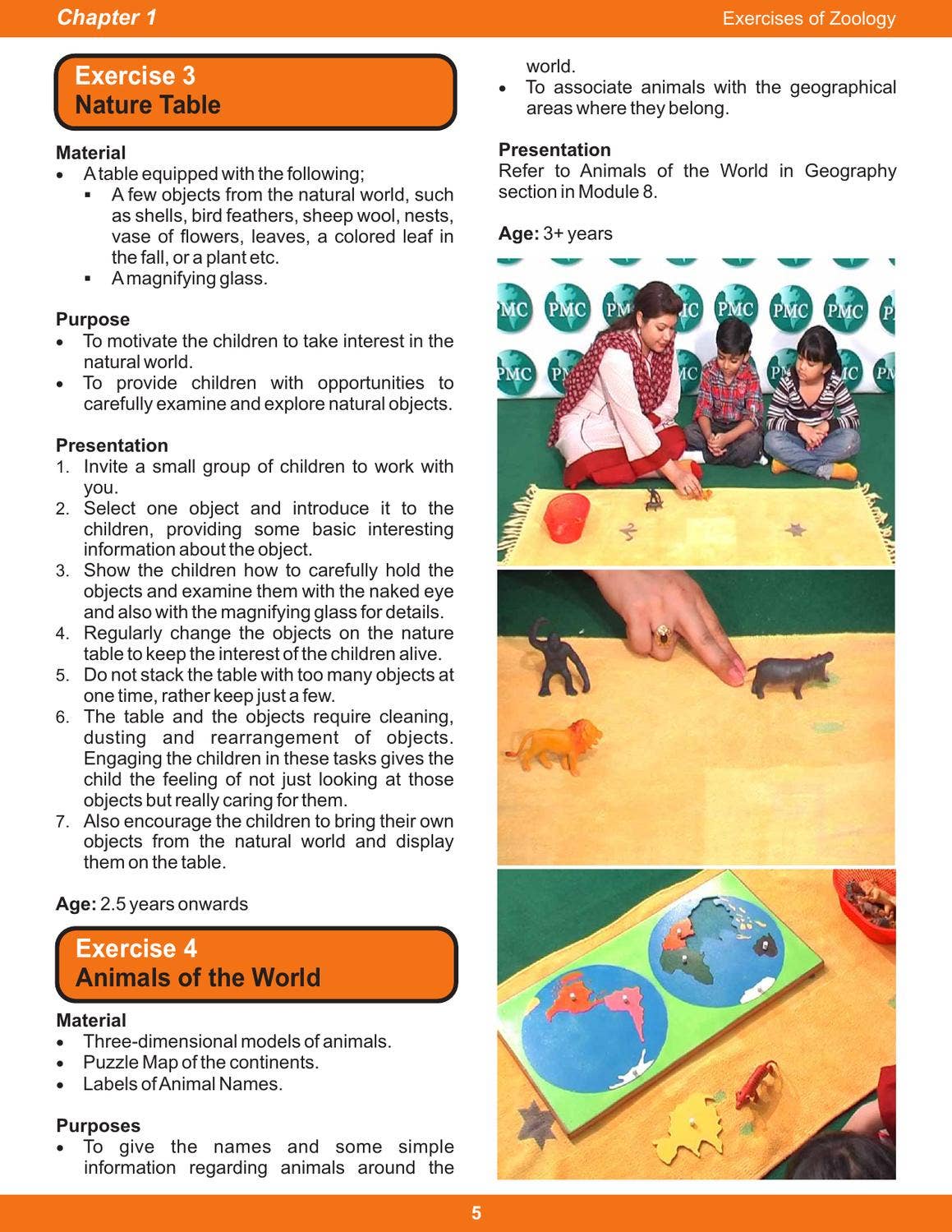 Montessori Culture (3 - 6) Kindergarten Album 2 by Montitute - Online ...