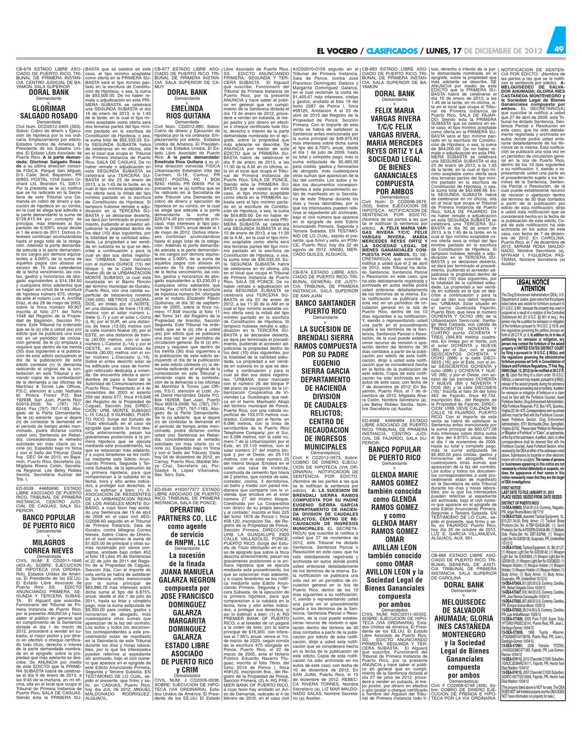 Periódico Digital 17 de diciembre 2012 by El Vocero de Puerto Rico - Issuu