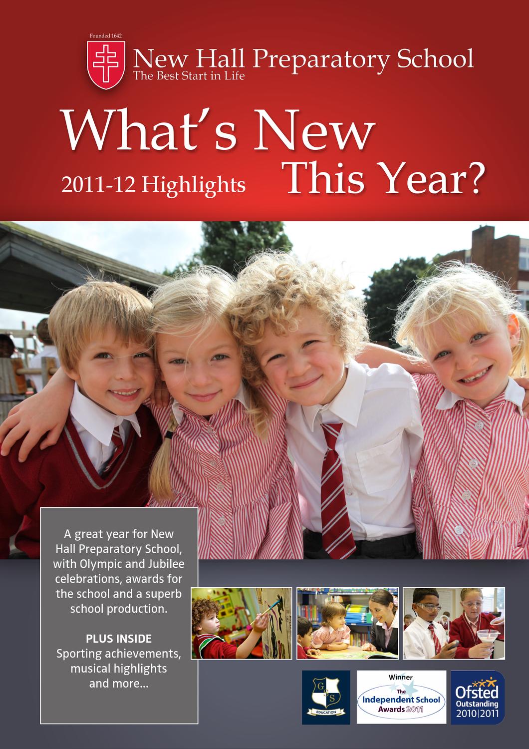 What's New This Year? Preparatory School by New Hall School - Issuu