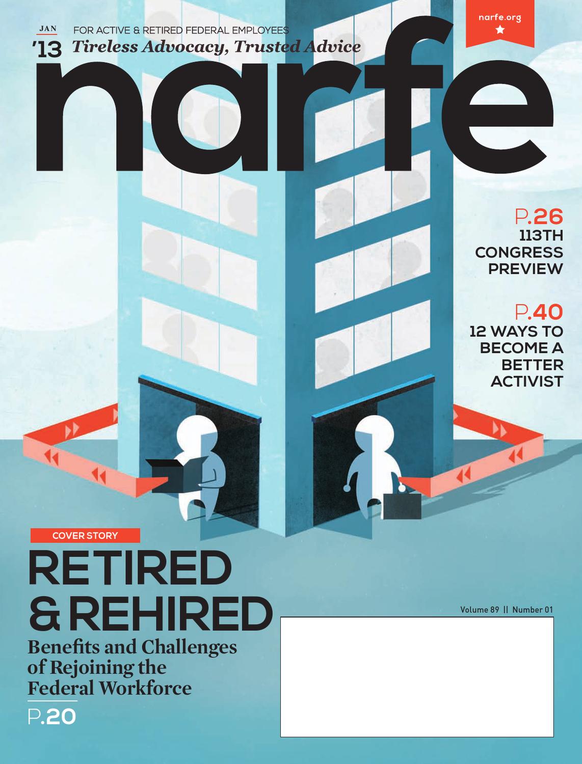 January 2013 NARFE Magazine by NARFE - Issuu