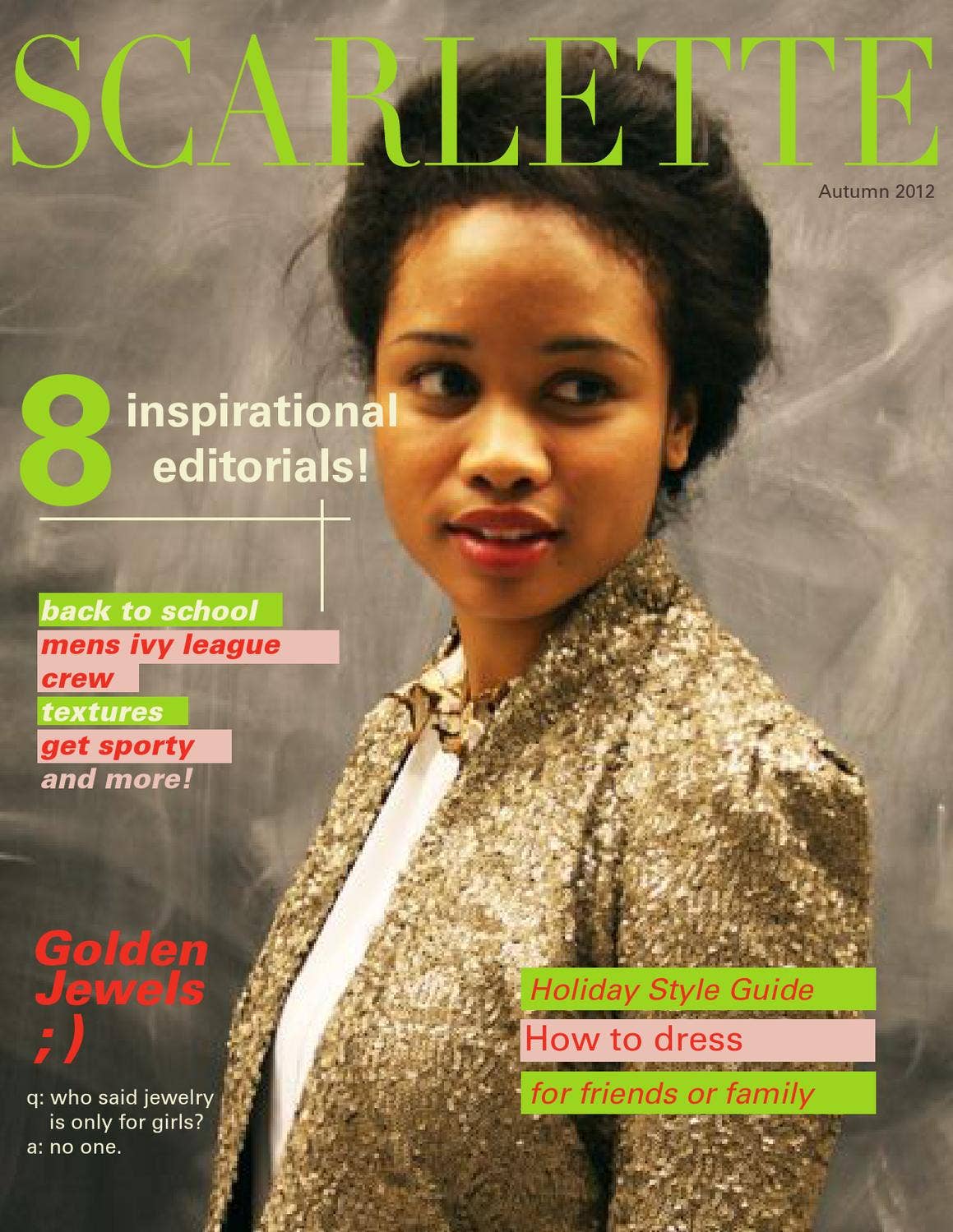 Scarlette Magazine Autumn 2012 by Scarlette Magazine - Issuu