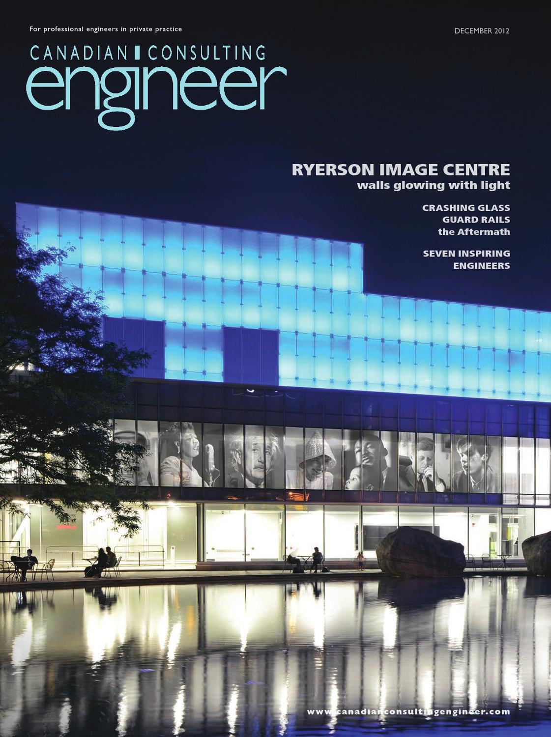 Canadian Consulting Engineer December 2012 by Annex Business Media - Issuu