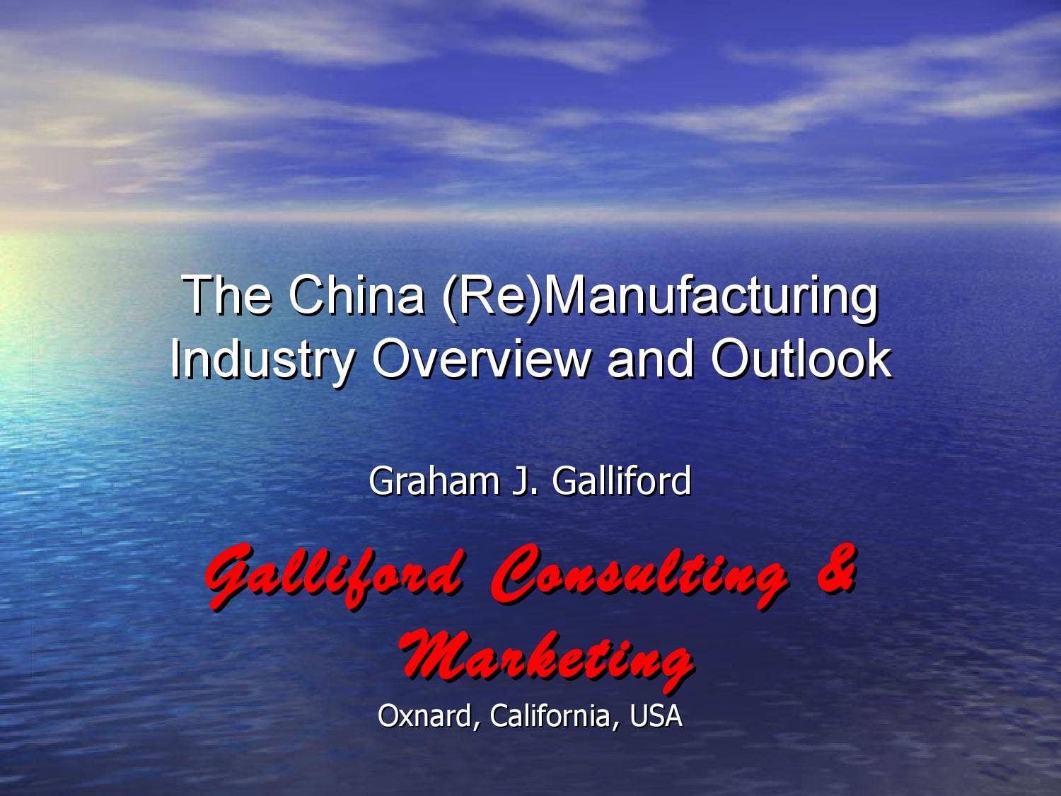 Graham Galliford by RechargeAsia Corp - Issuu