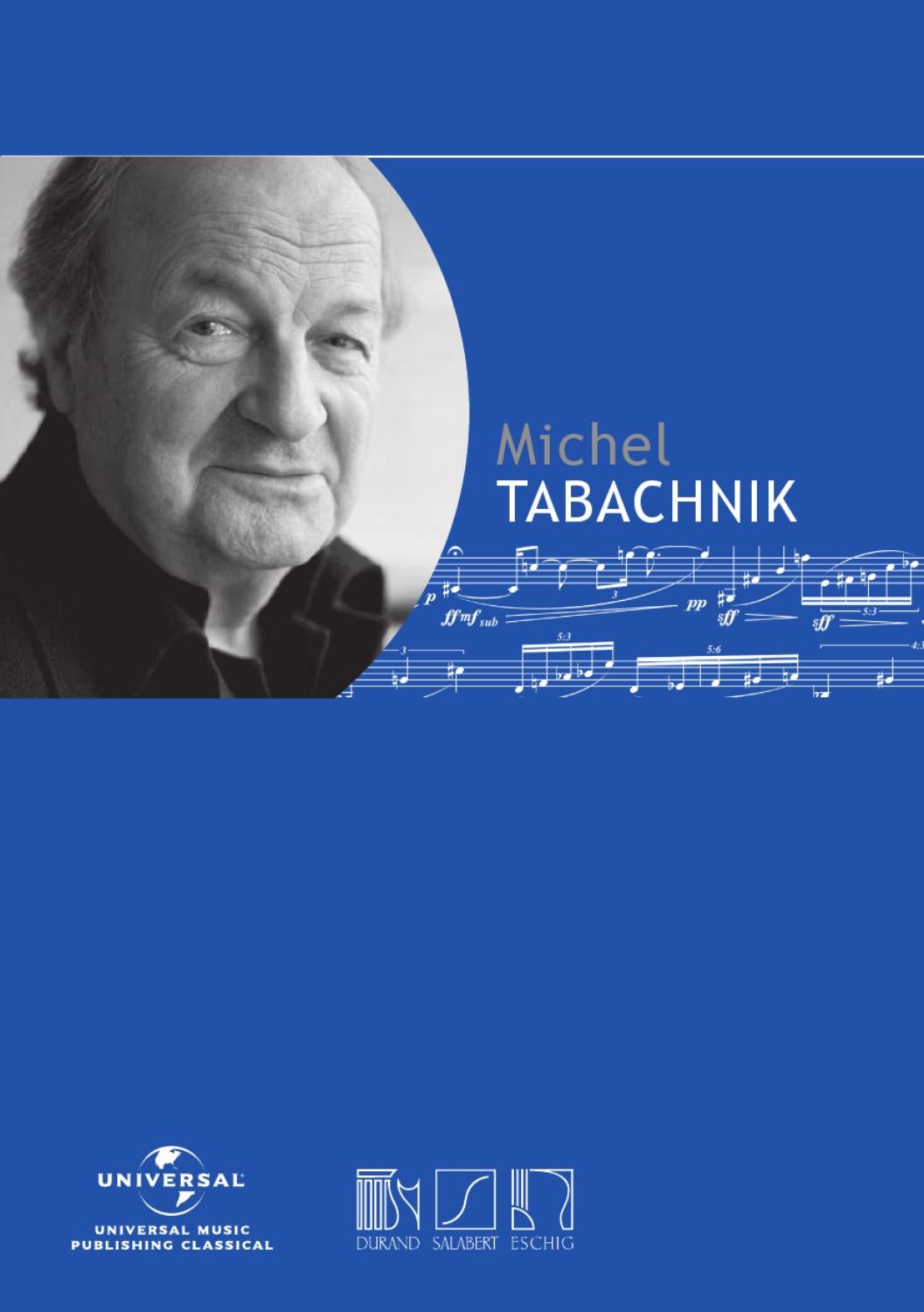 Michel Tabachnik - Catalogue des oeuvres by Durand Salabert Eschig - Issuu