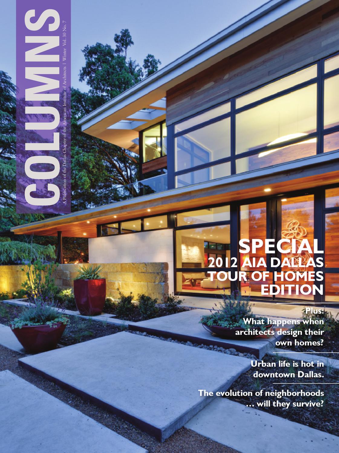 Winter 2012 issue – AIA Dallas ‘Columns’ magazine by AIA Dallas - Issuu