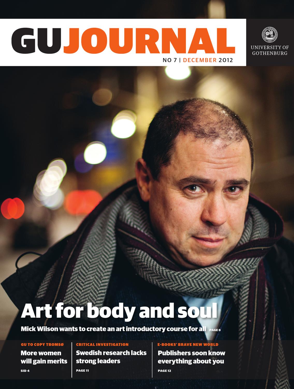 GU-Journal no 7 2012 by University of Gothenburg - Issuu