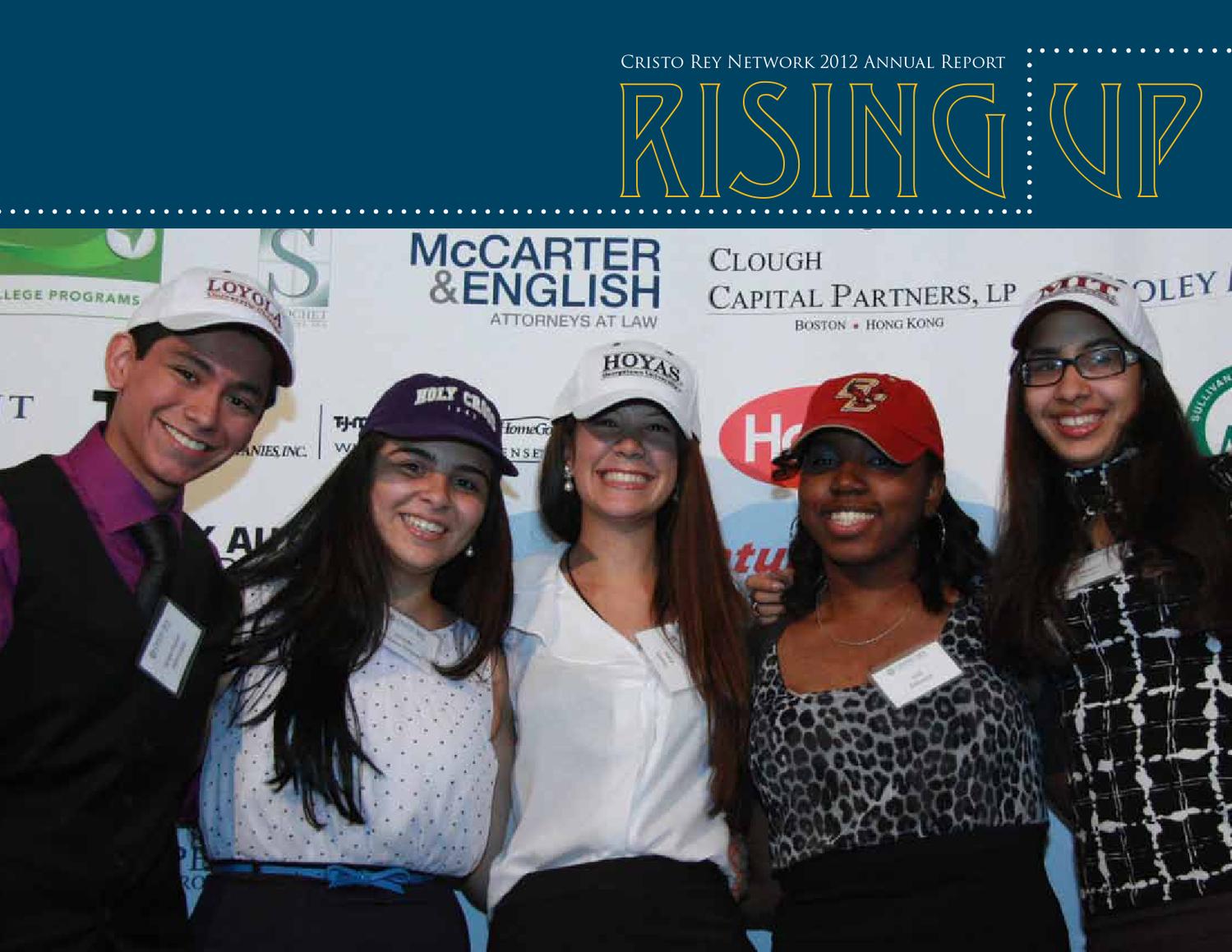 2012 Cristo Rey Network Annual Report by Cristo Rey Network - Issuu