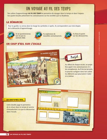 Au fil des temps_5e année by Les Éditions CEC - Issuu