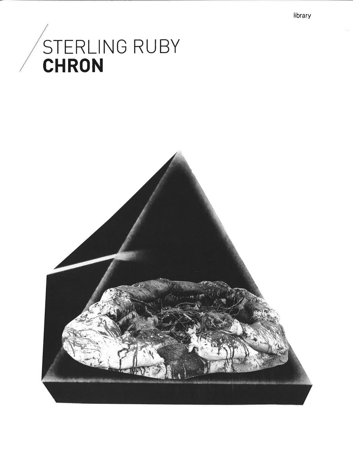 Sterling Ruby: CHRON by The Drawing Center - Issuu