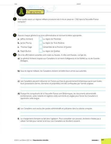 Questions d'histoire_Sec 3 by Les Éditions CEC - Issuu