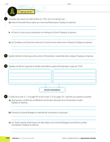 Questions d'histoire_Sec 3 by Les Éditions CEC - Issuu