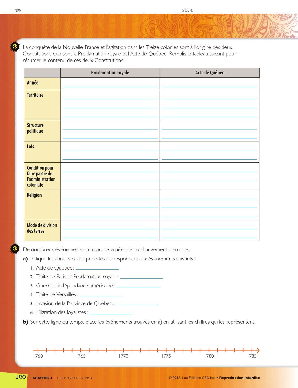 Questions d'histoire_Sec 3 by Les Éditions CEC - Issuu