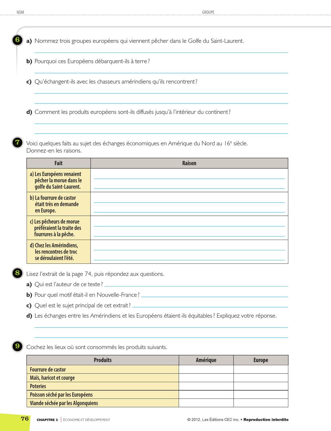 Questions d'histoire_Sec 4 by Les Éditions CEC - Issuu