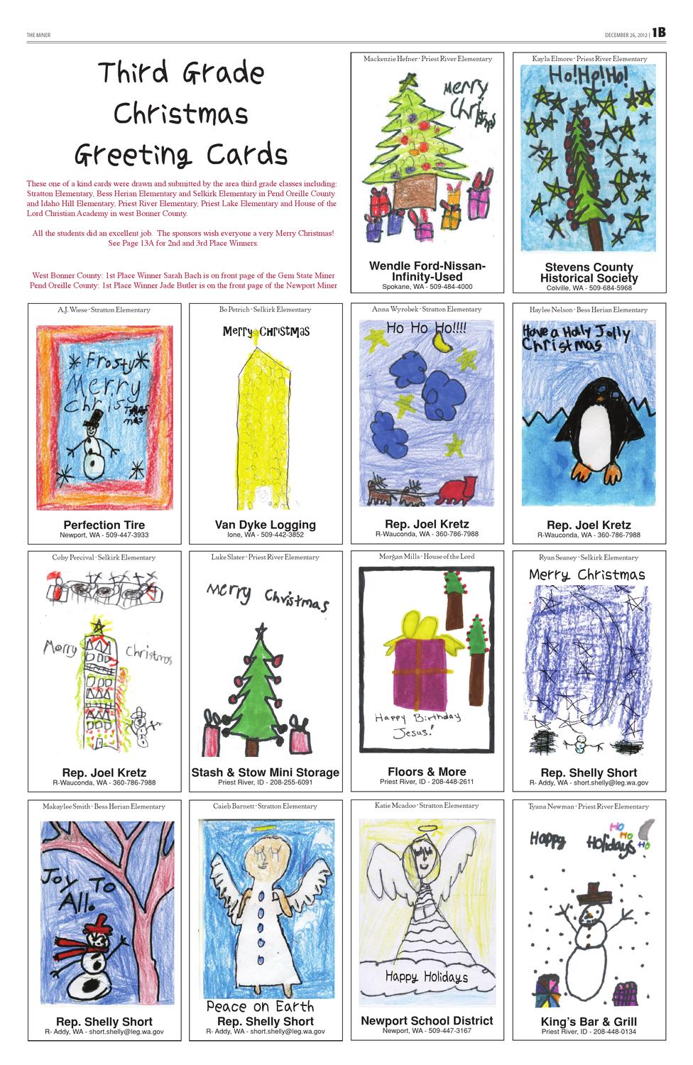 Christmas Cards by The Newport Miner - Issuu
