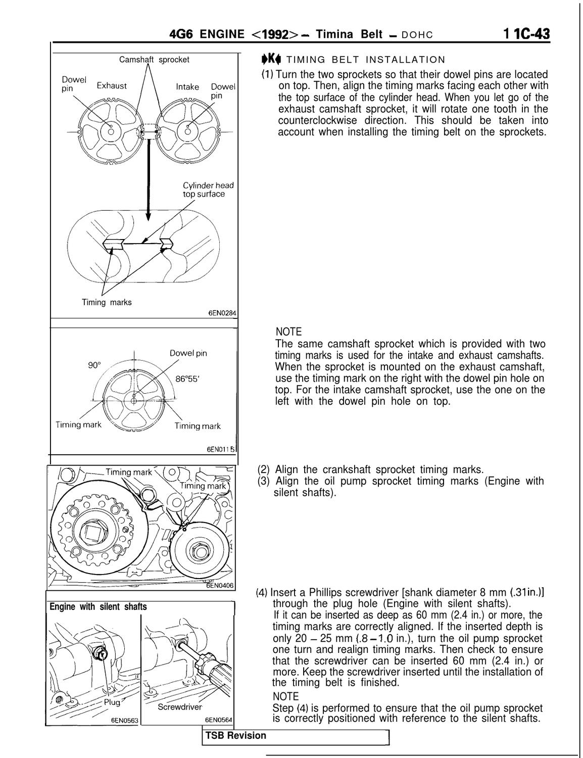 4G61, 4G63, 4G64 Engine 1990- 1994, MANUAL by ias mat - Issuu
