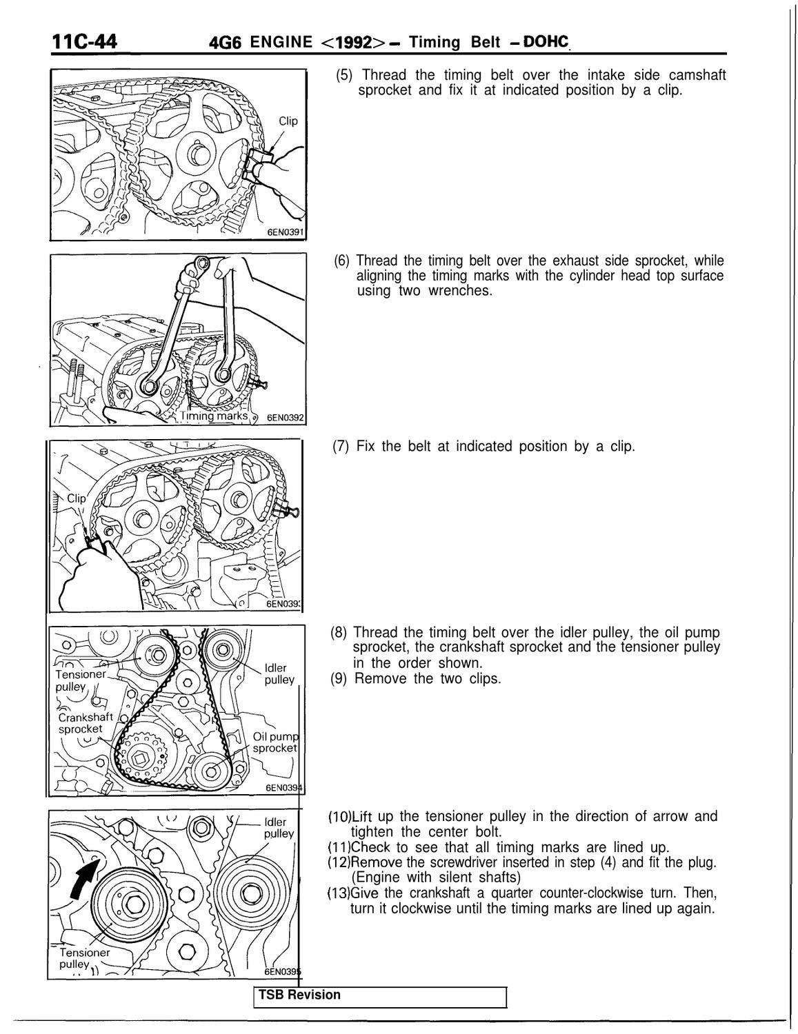 4G61, 4G63, 4G64 Engine 1990- 1994, MANUAL by ias mat - Issuu