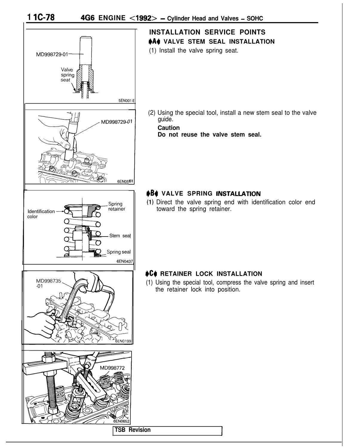 4G61, 4G63, 4G64 Engine 1990- 1994, MANUAL by ias mat - Issuu