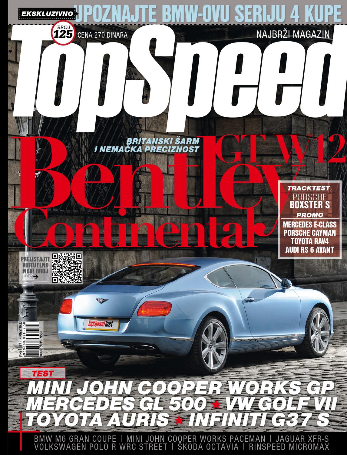 TopSpeed #125 by TopSpeed magazin (sadržaj) - Issuu
