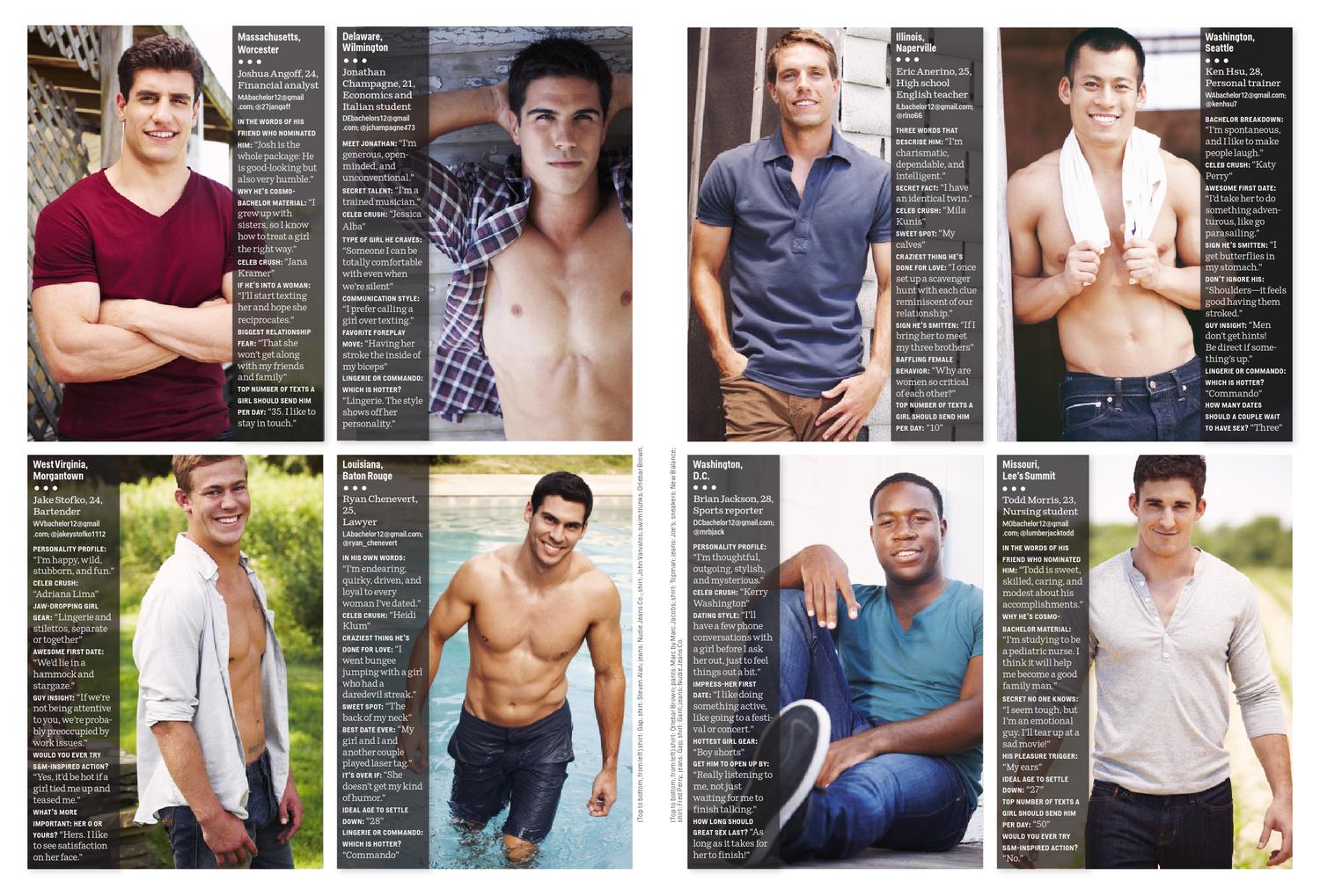 Cosmo Bachelors 2012 by Malia Griggs - Issuu