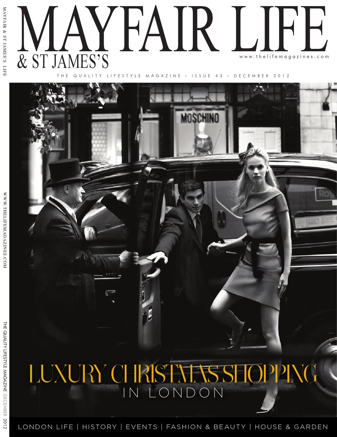 Mayfair Life December 2012 by Fish Media Group Ltd - Issuu