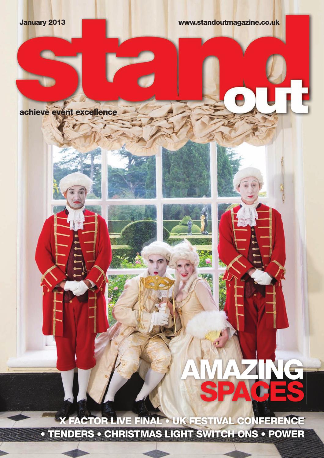 Stand Out Magazine January 2013 Issue by CIM Online LTD - Issuu