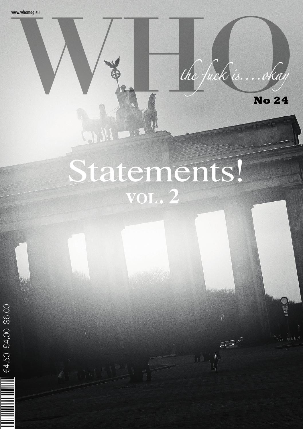 WHO PRINTED #24 by WHO MAGAZINE - Issuu
