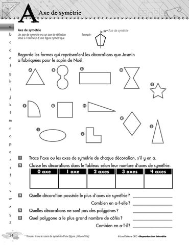 Mes mathématiques jeunesse simplifiées_Cahier 4e année by Les Éditions ...