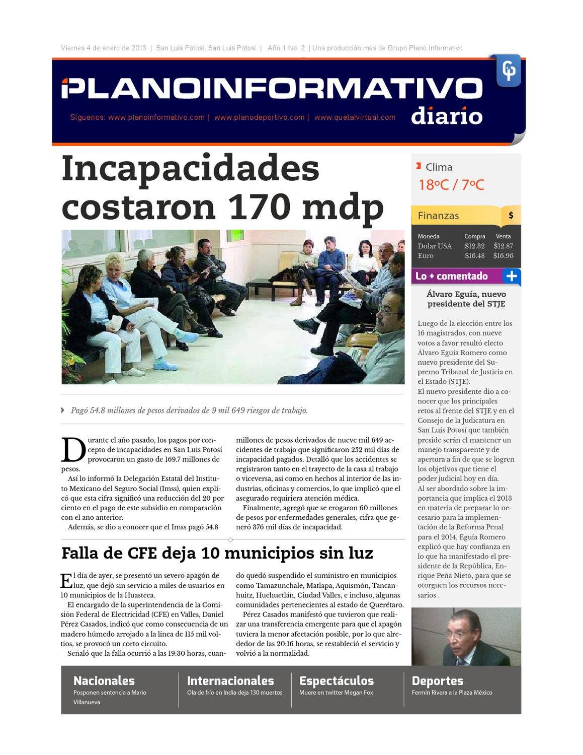 Diario Plano Informativo No.2 by Plano Informativo - Issuu