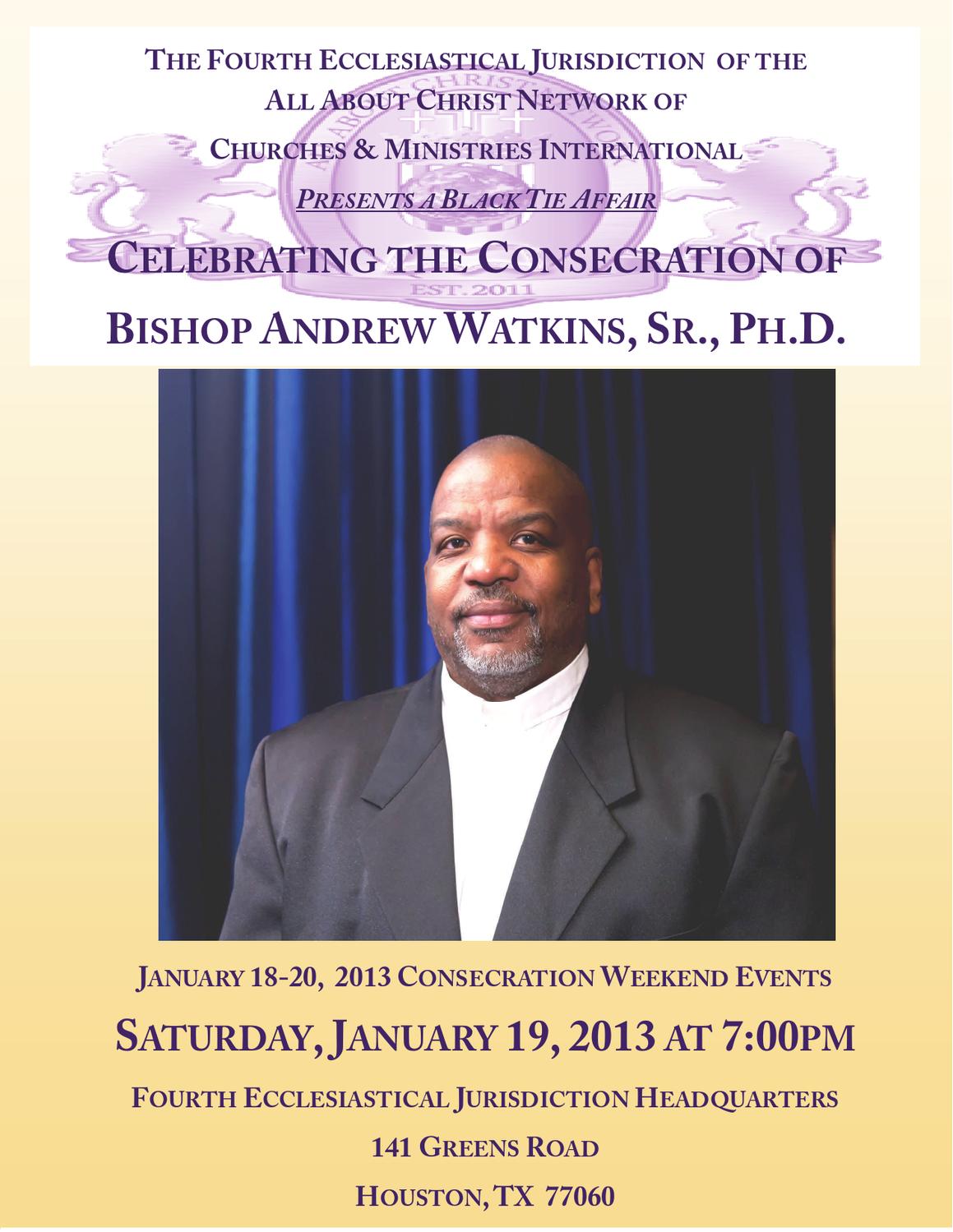 Consecration Souvenir Book - Place an Ad Now by The Watkins Group ...