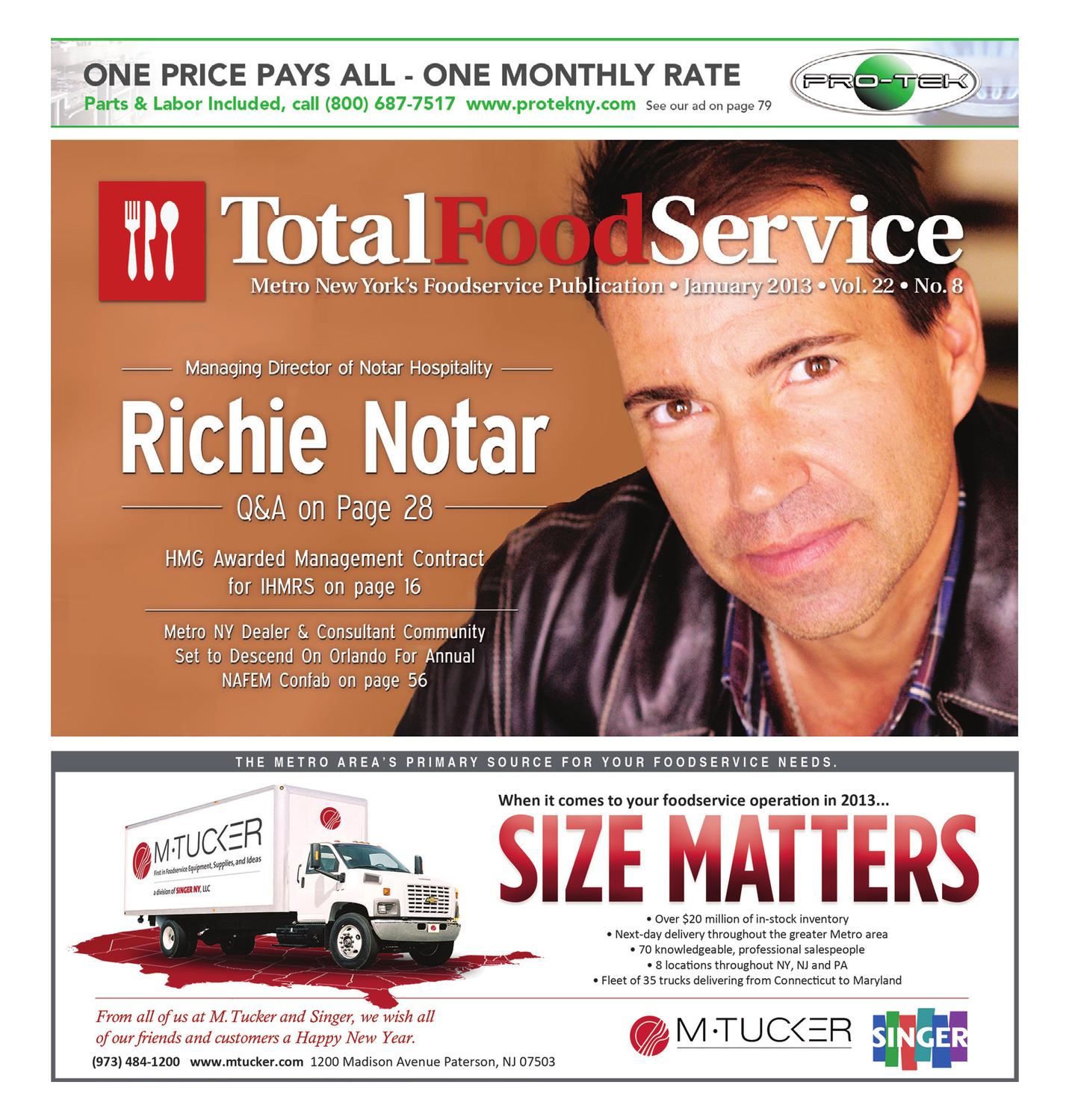 January 2013 by Total Food Service - Issuu