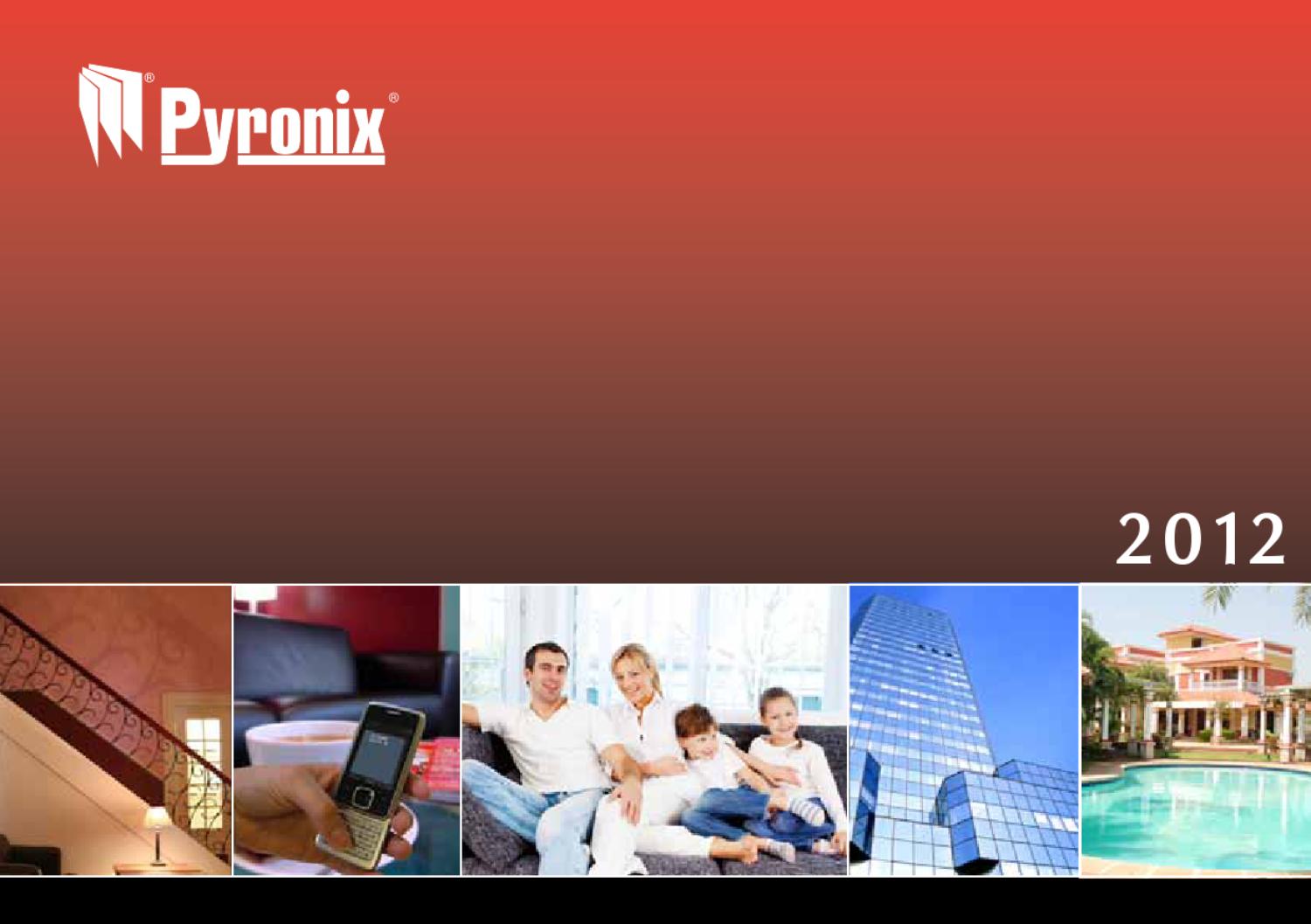 Pyronix Catalogue 2012 by Elytronic - Issuu