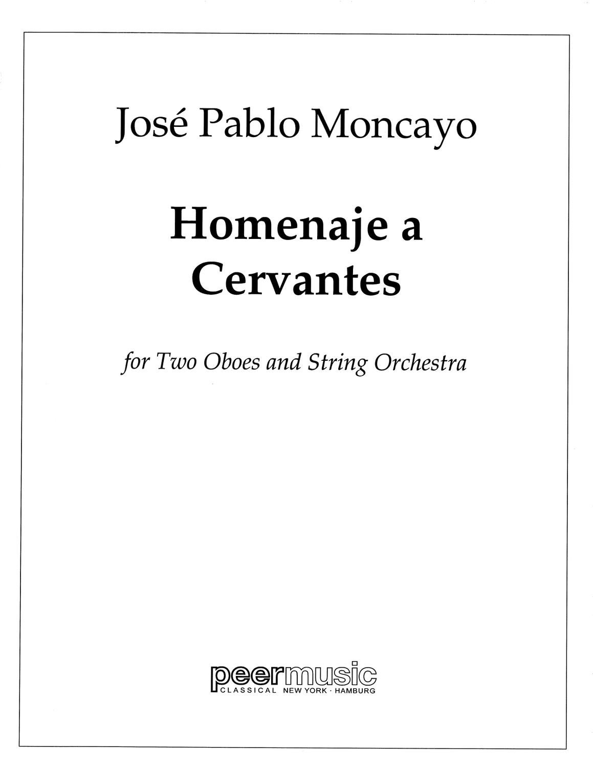 Moncayo - Homenaje a Cervantes by Peermusic Classical - Issuu