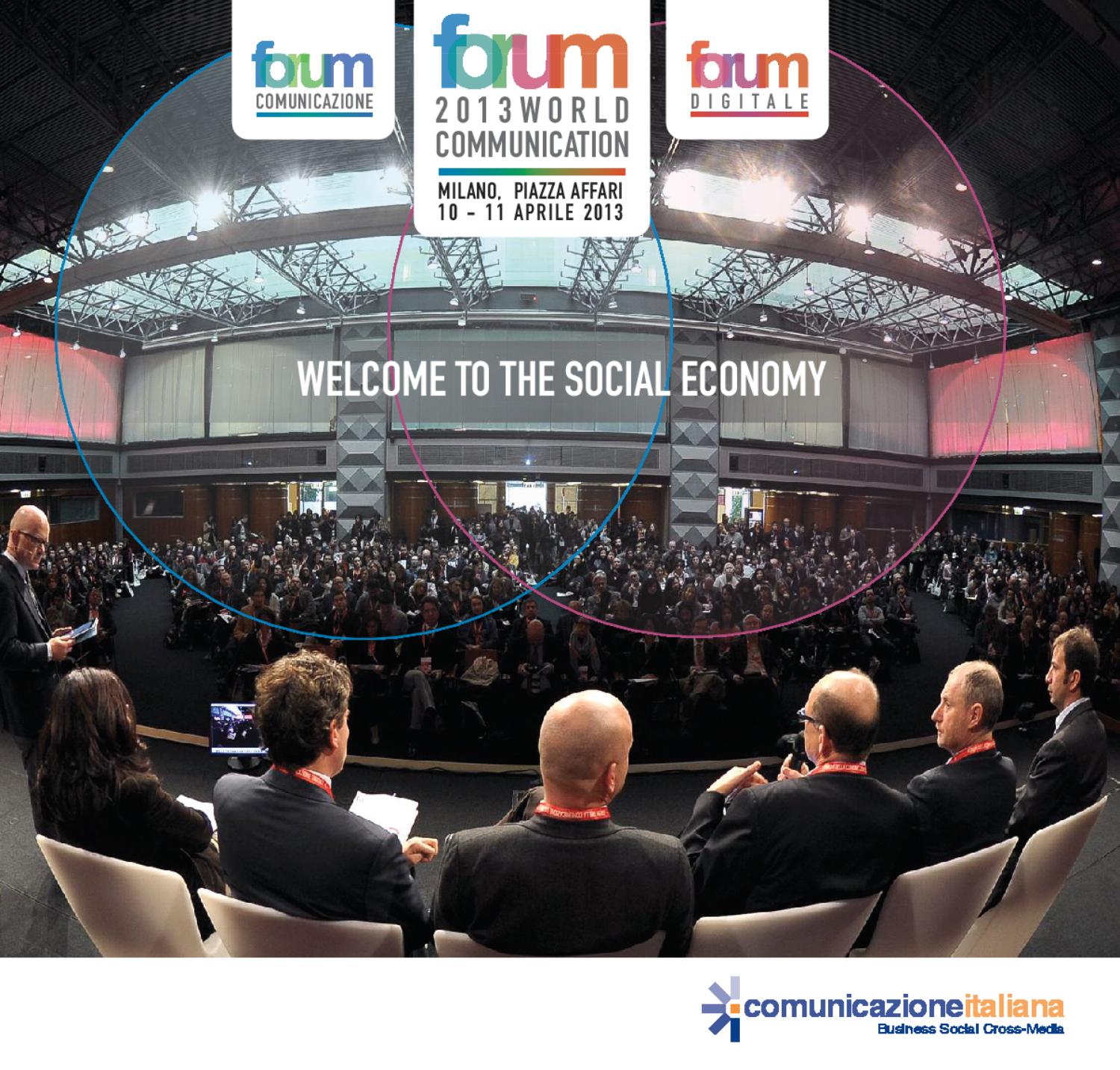 WORLD COMMUNICATION FORUM by Comunicazione Italiana - Issuu