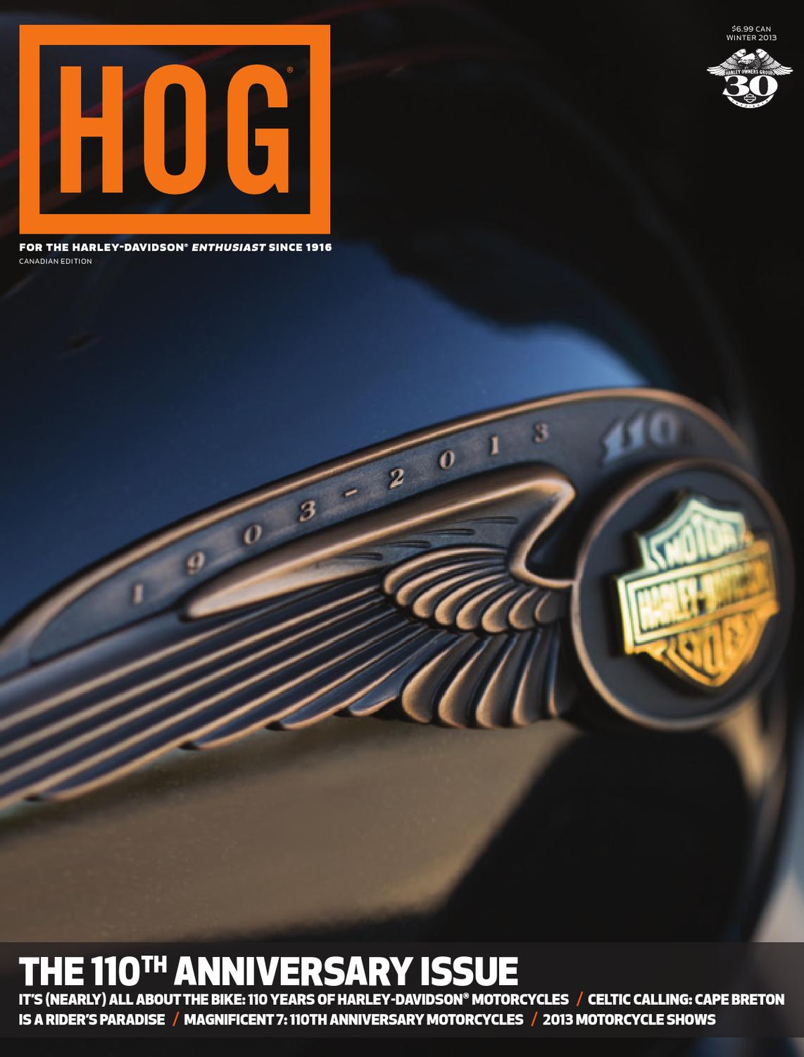 HOG Magazine Canada - Spring 2013 by Fresh Air Productions - Issuu