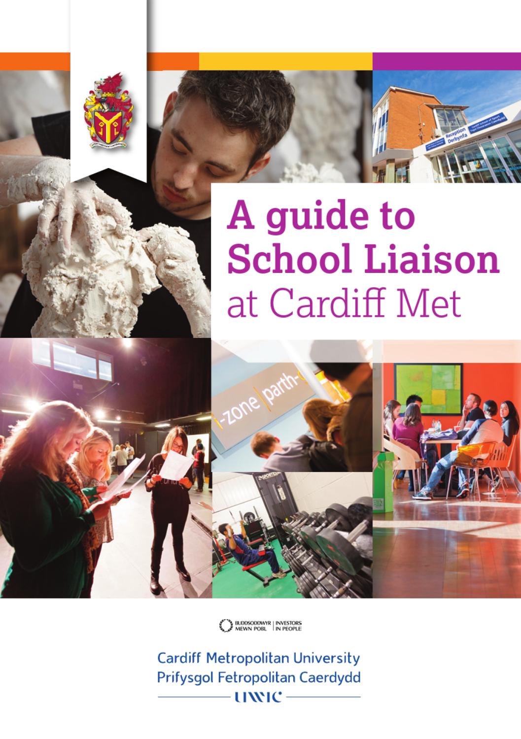 School Liaison Guide by Cardiff Metropolitan University - Issuu
