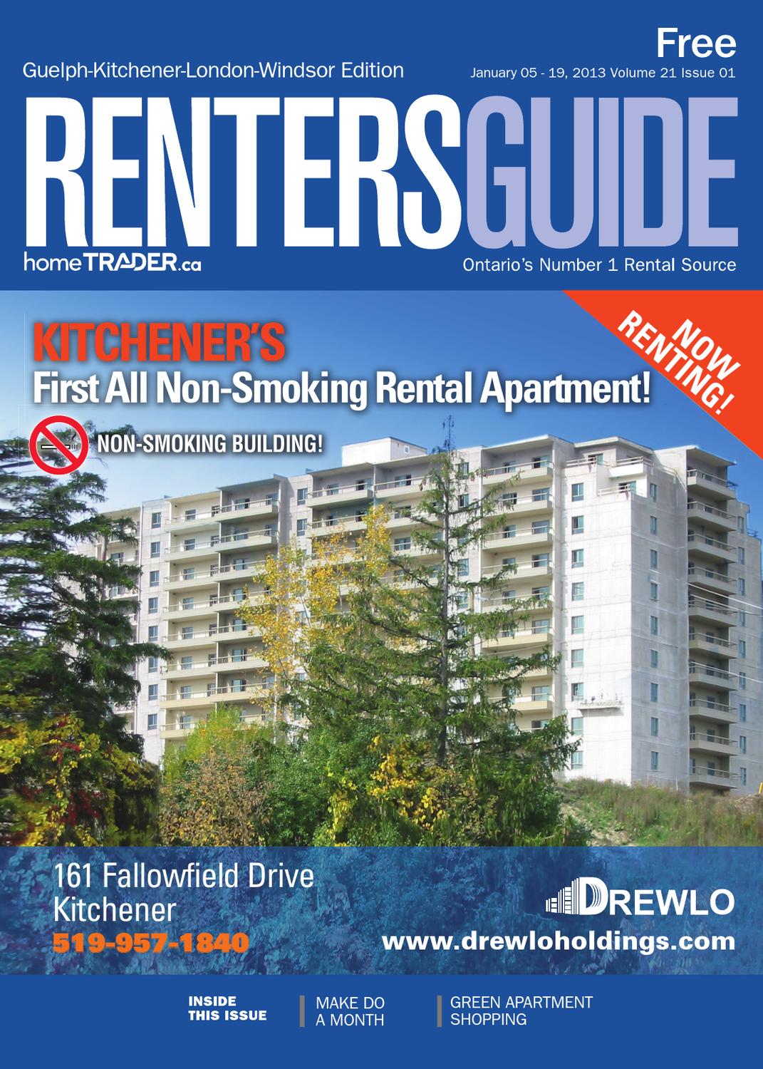 Kitchener Renters Guide - January 2013 by NextHome - Issuu