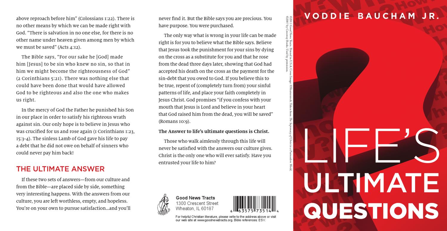 Life's Ultimate Questions by Crossway - Issuu