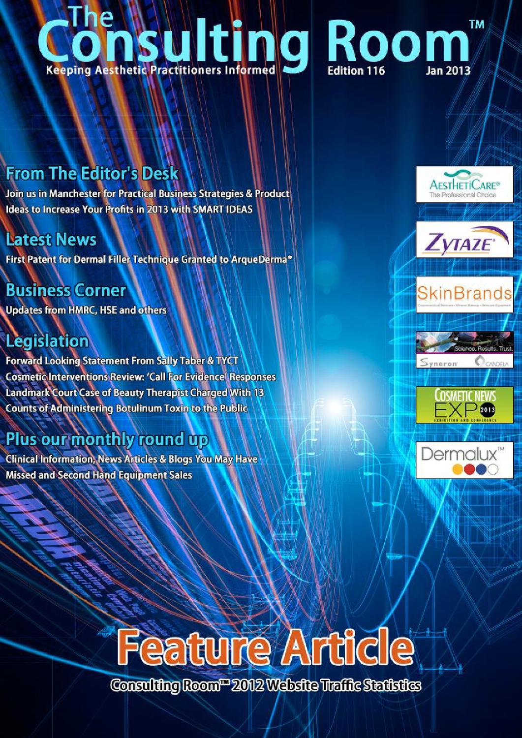 The Consulting Room™ Industry Magazine Edition 116, January 2013 by ...