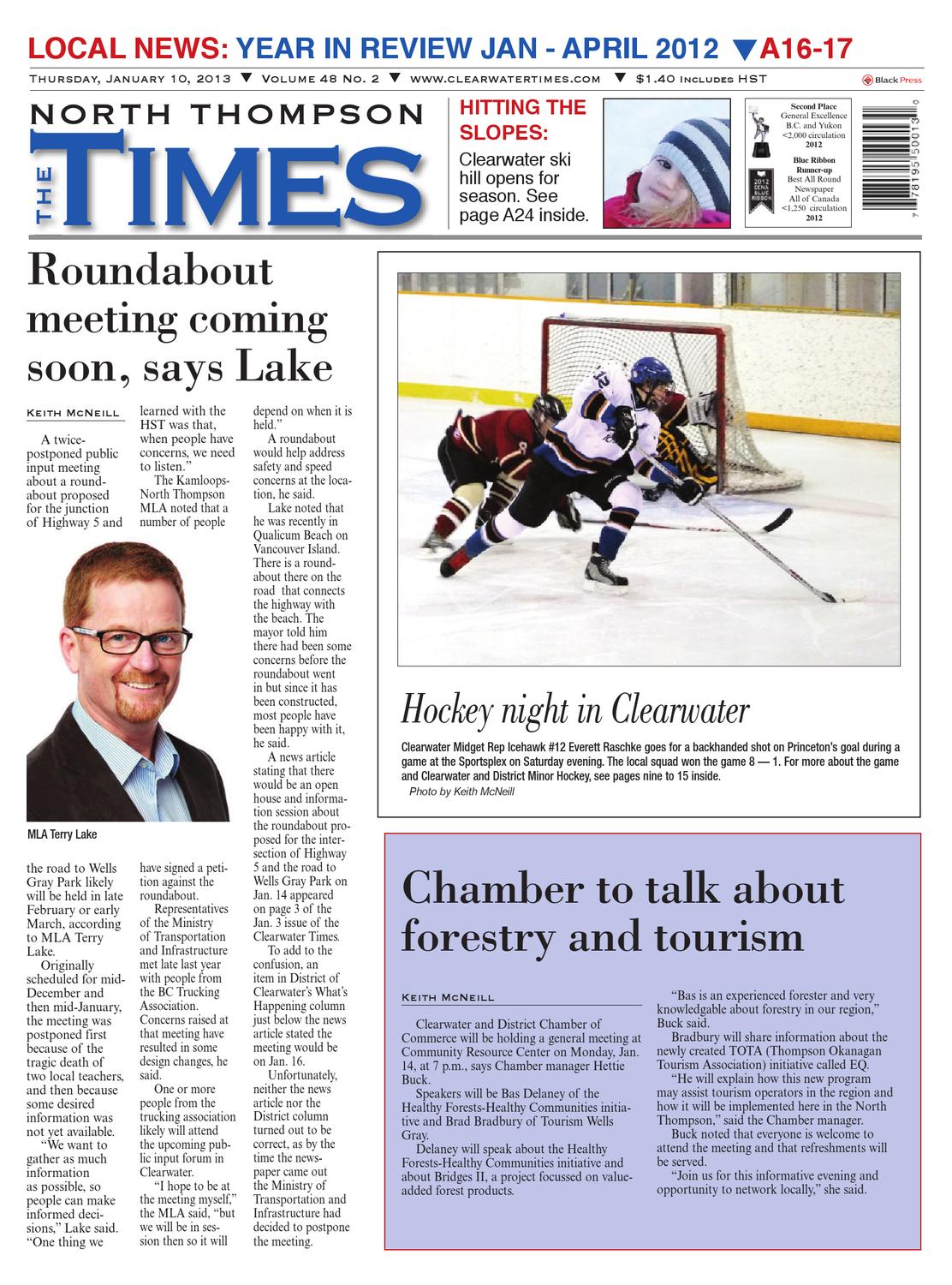 Clearwater Times, January 10, 2013 by Black Press Media Group - Issuu