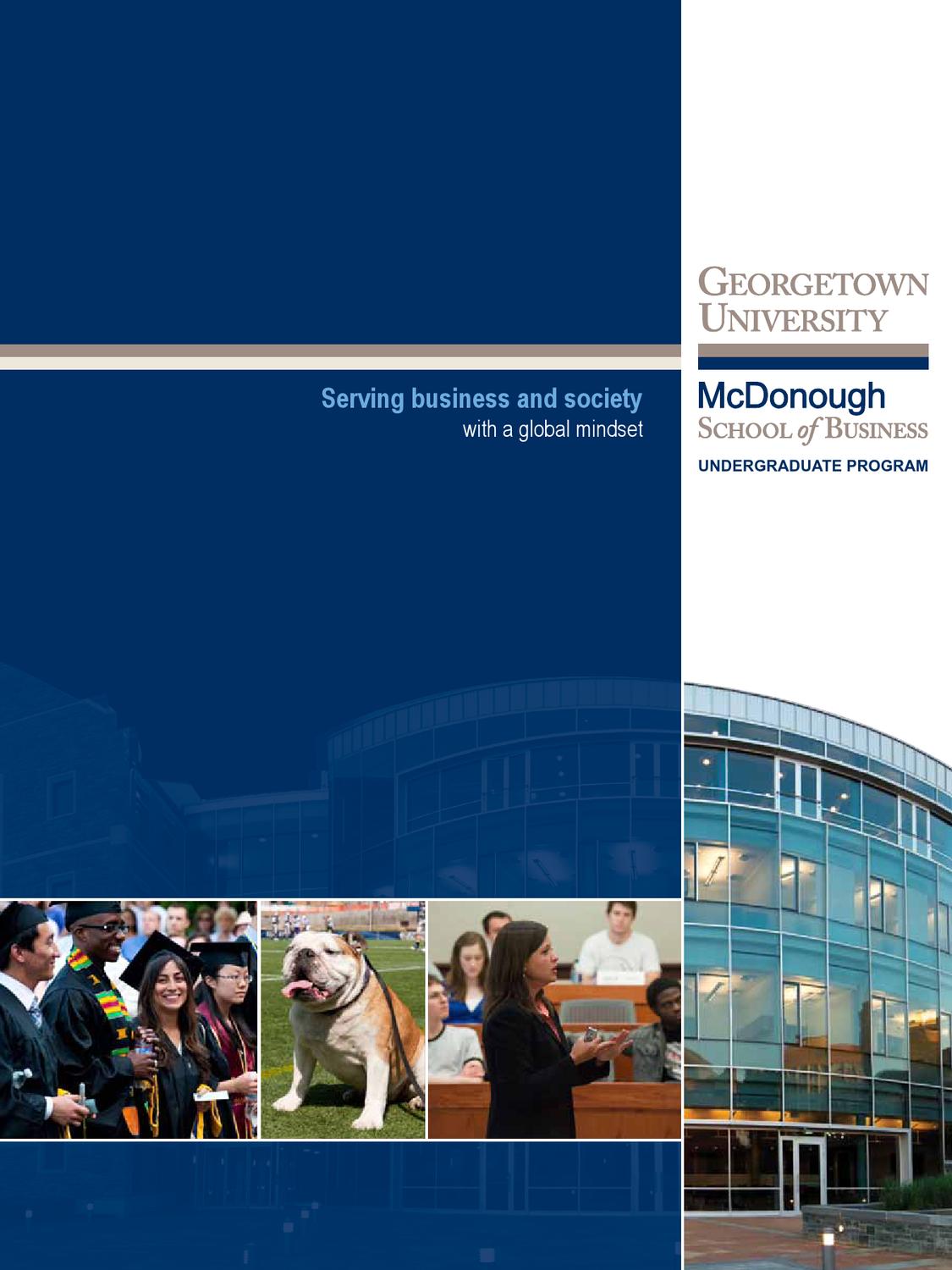 Undergraduate Admissions by Georgetown University McDonough School of ...