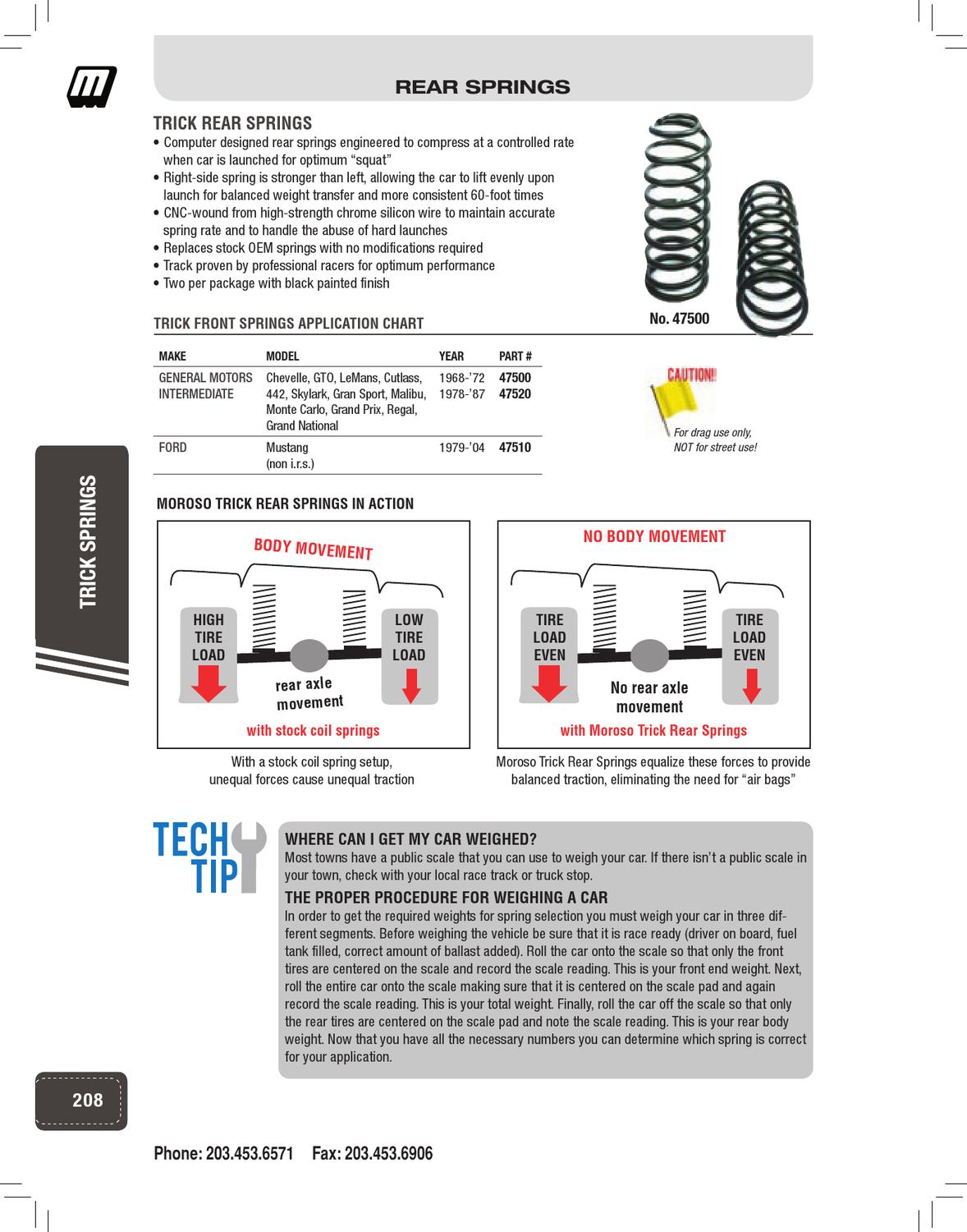 Moroso Product Guide 2013 - p167-194 by Moroso Performance Products - Issuu