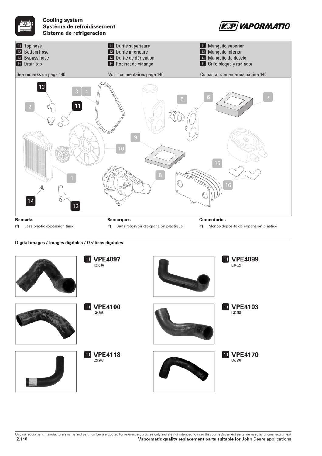 John Deere Catalogue - Engine by The Vapormatic Co. Ltd. - Issuu