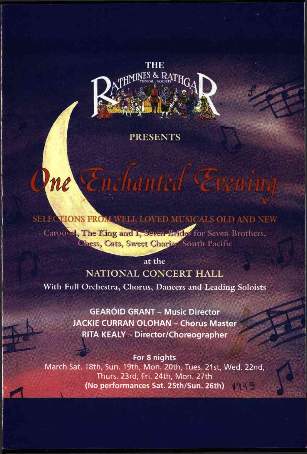 THE ENCHANTED EVENING 18th-27th MARCH 1995 by Rathmines & Rathgar ...