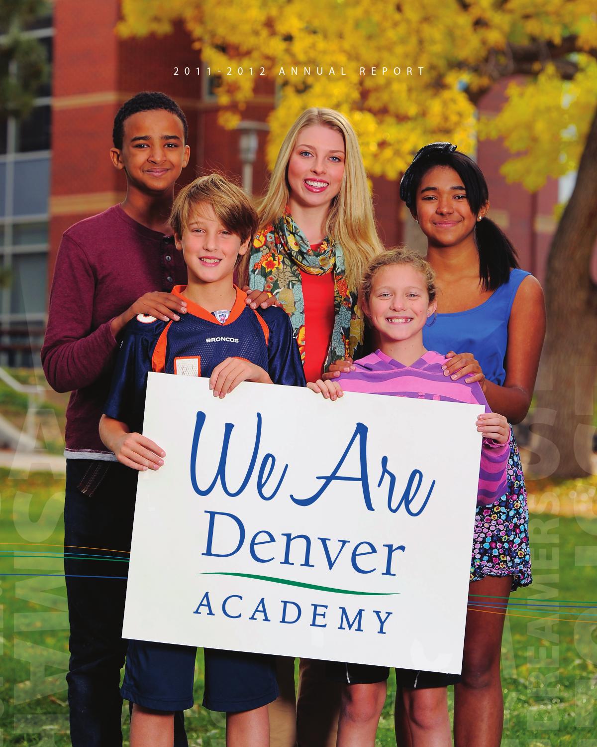 Denver Academy Annual Report 2011-2012 by Denver Academy - Issuu