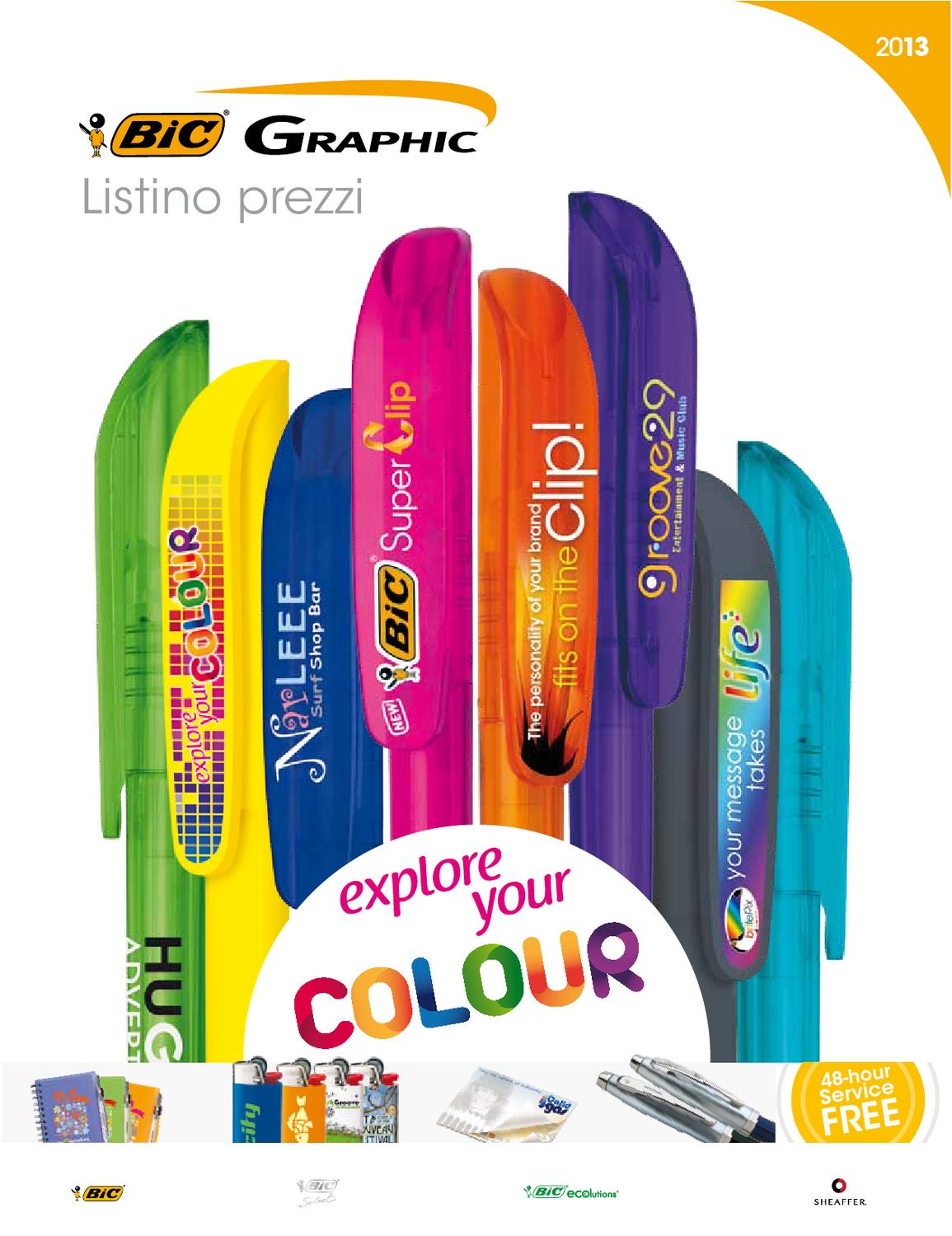Listino Bic Graphic 2013 by Patcheurope.com S.R.L. - Issuu