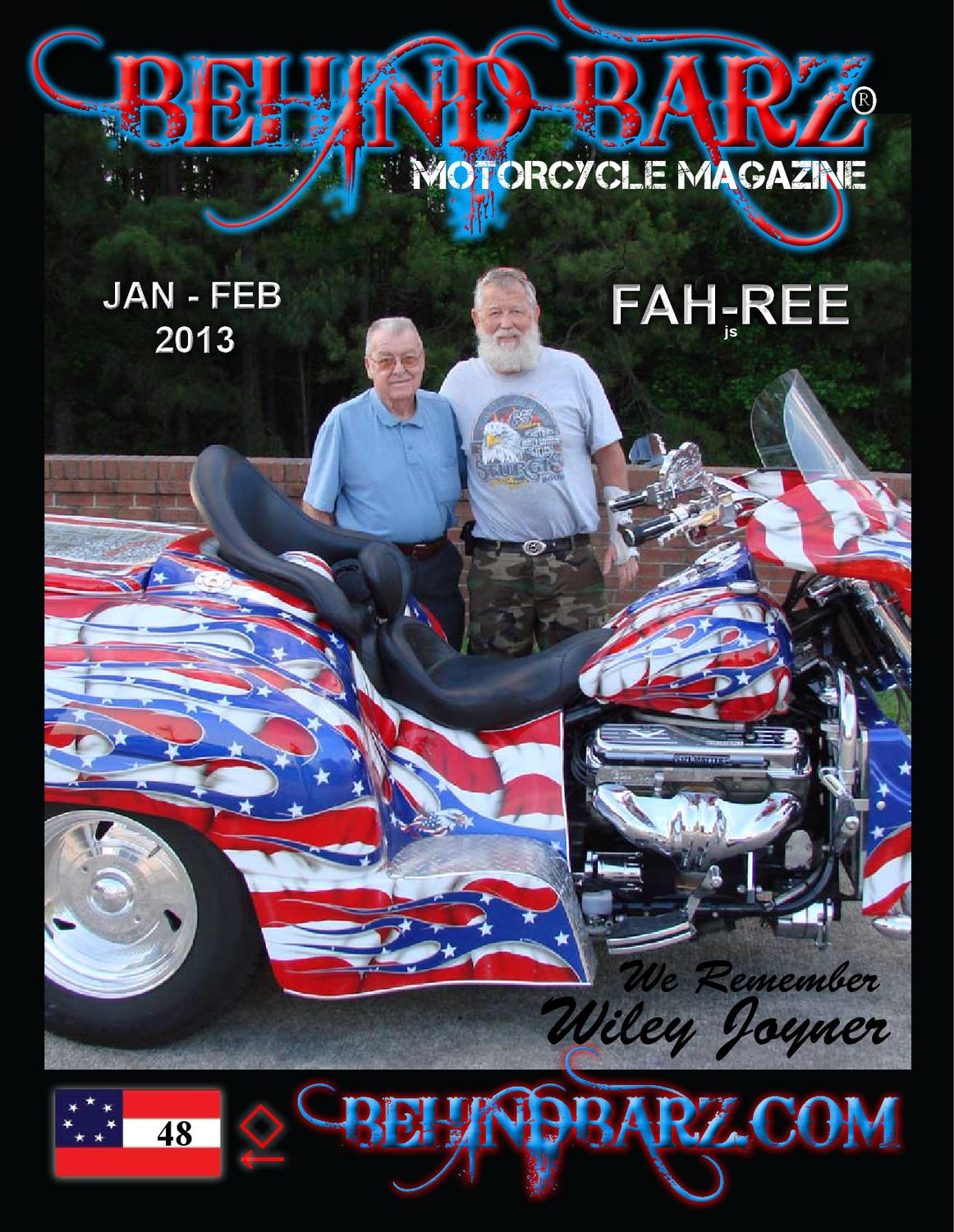 Behind Barz * issue 48 * Jan-Feb 2013 by Behind Barz Motorcycle Mag - Issuu